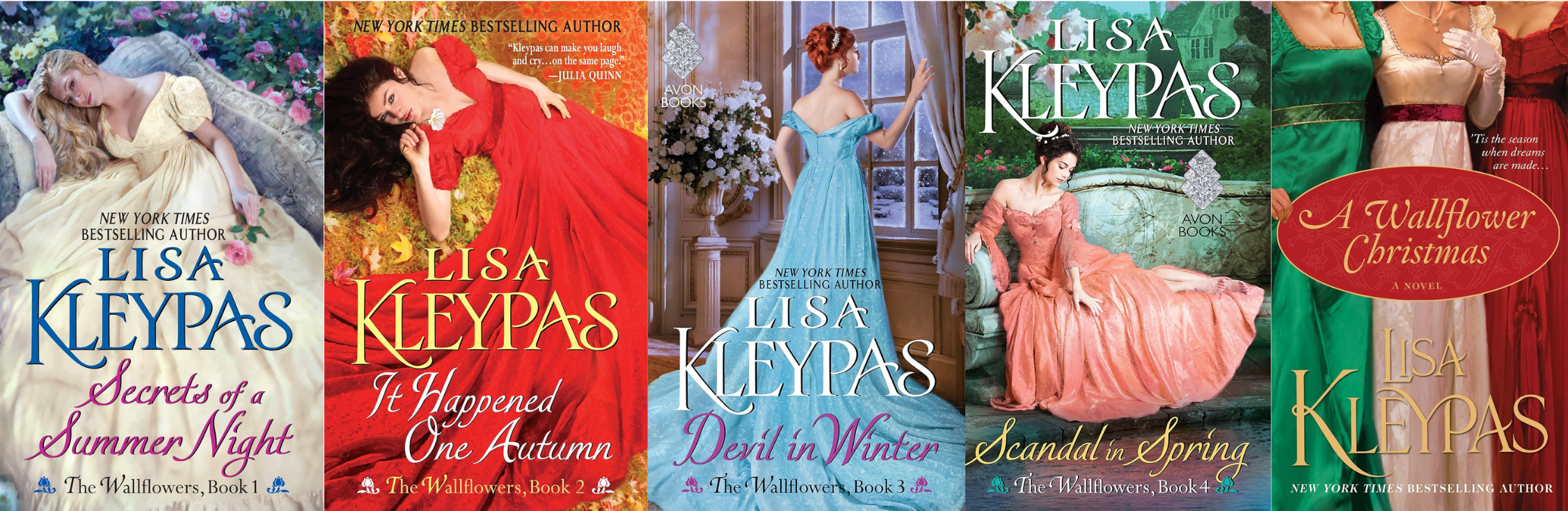 Wallflowers Series by Lisa Kleypas – Book Owls bd